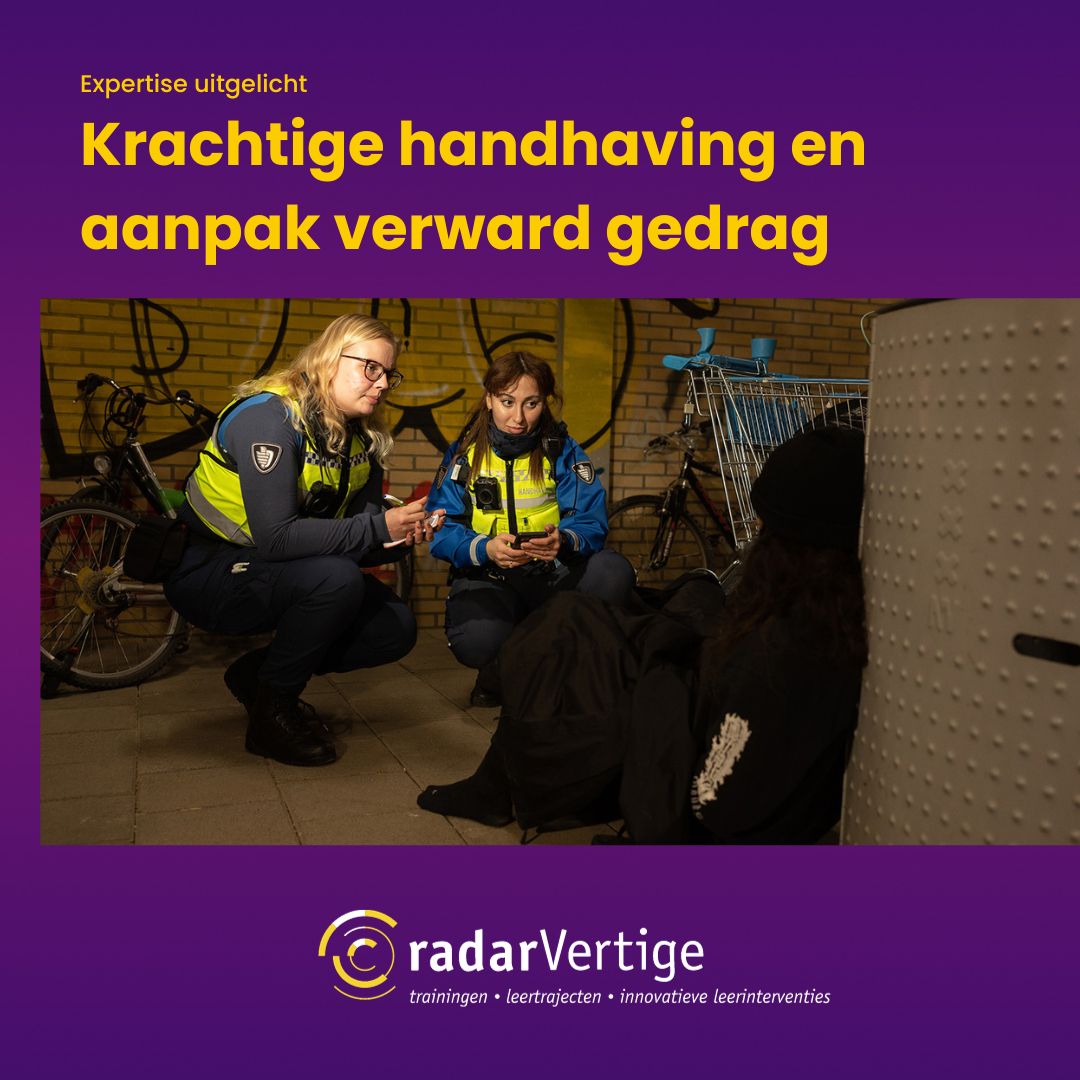 Handhaving op verward gedrag kun je trainen | RadarVertige